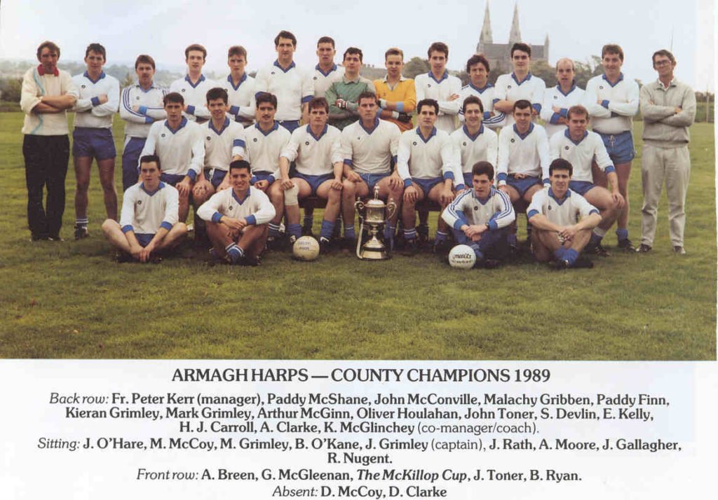 1989 Senior Championship Winners - Armagh Harps GAC