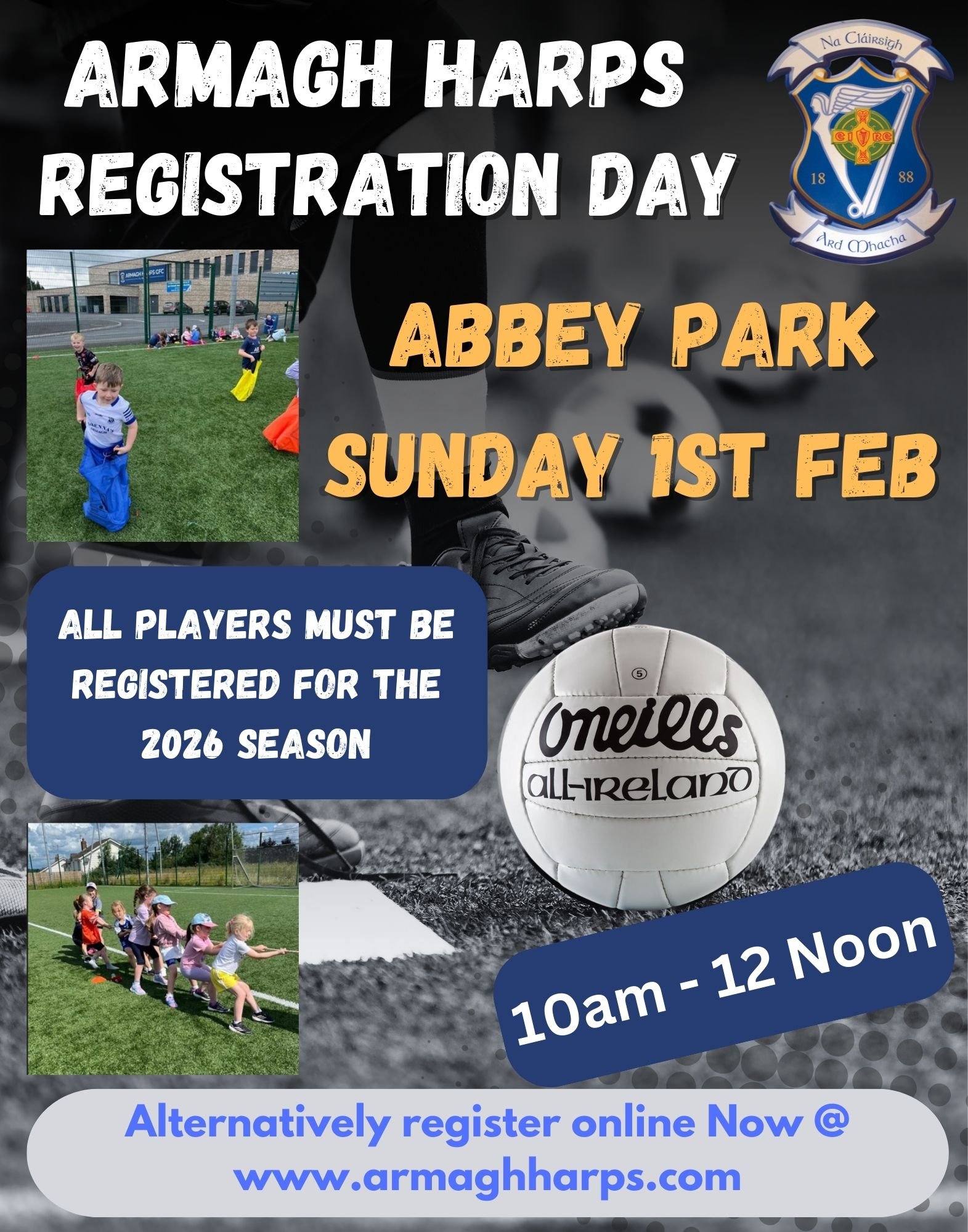 2026 Membership - Armagh Harps GAC